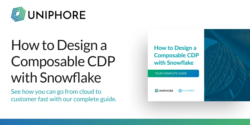 How to Turn Snowflake into a Customer Data Platform