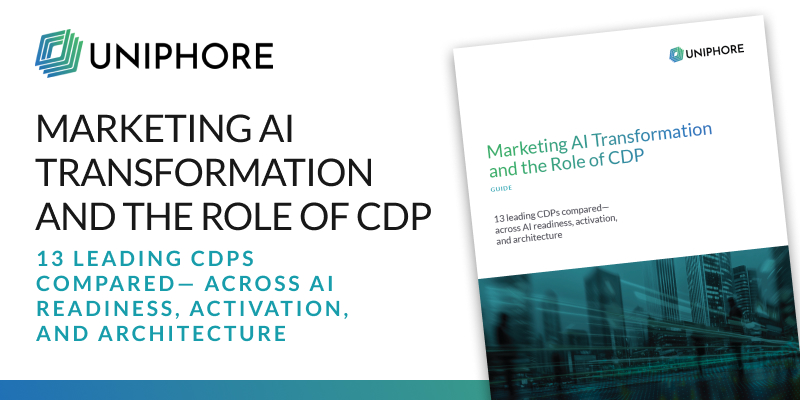 Marketing AI Transformation and the Role of CDP - A Guide | Uniphore