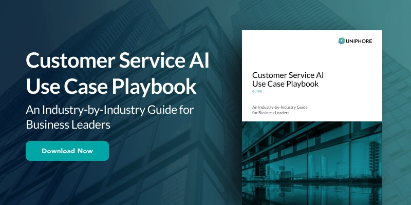 Customer Service AI Use Case Playbook | Uniphore
