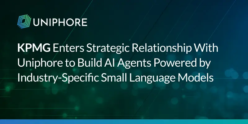 KPMG enters strategic relationship with Uniphore to build AI agents ...